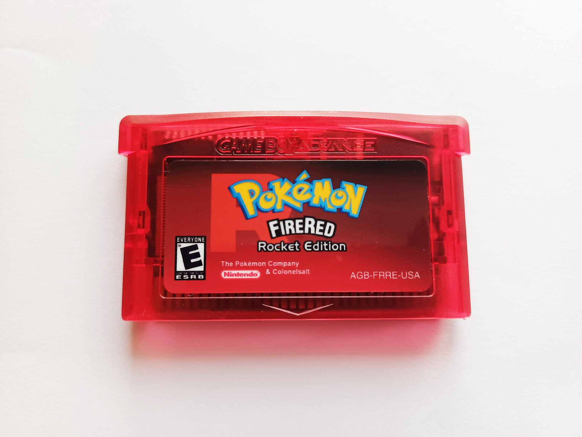 FireRed Rocket Edition for Game Boy Advance GBA – Cool Spot Gaming