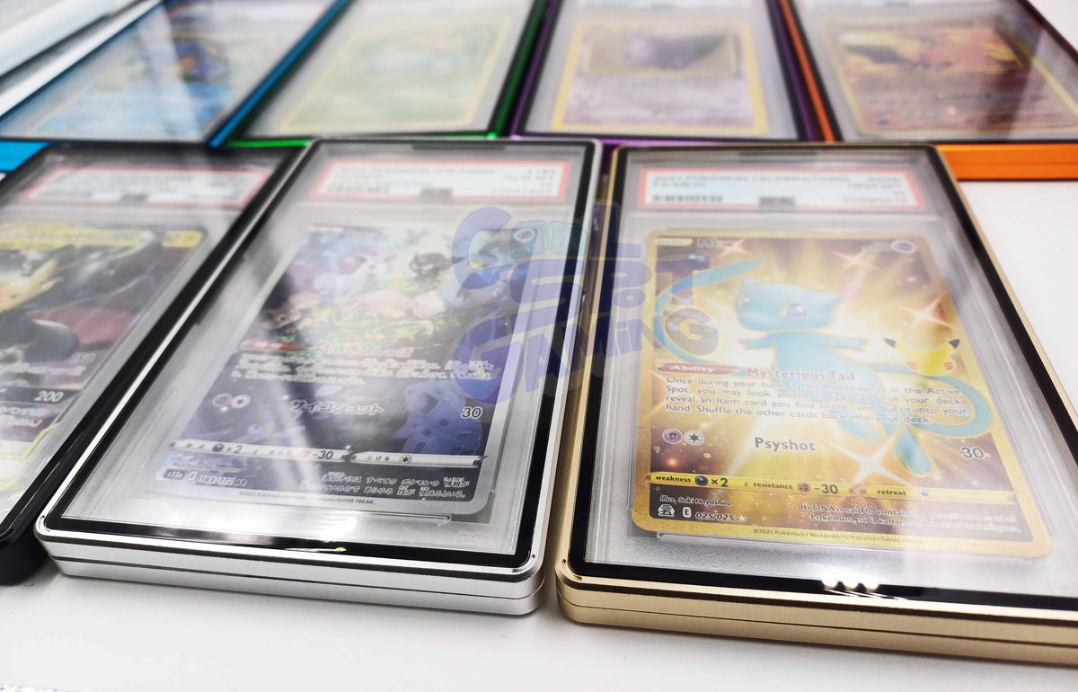Metal Magnetic UV Protective Case for CGC and PSA Slabs – Cool Spot Gaming