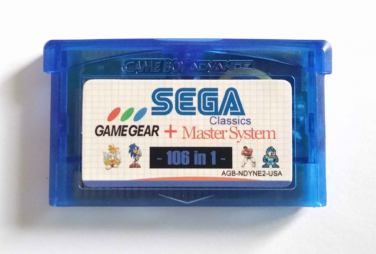 106 Master System Games in 1 - GBA Cart – Cool Spot Gaming