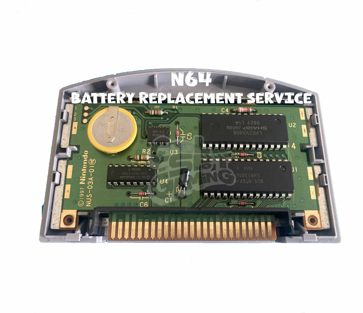 N64 Game Battery Replacement Service – Cool Spot Gaming
