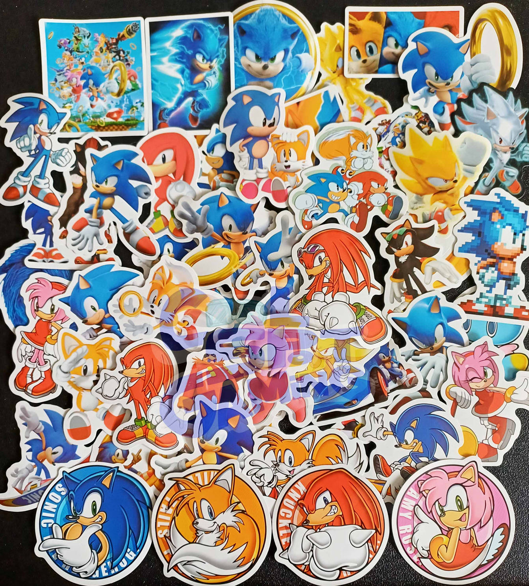 Sonic the Hedgehog 50 Piece Sticker Set – Cool Spot Gaming