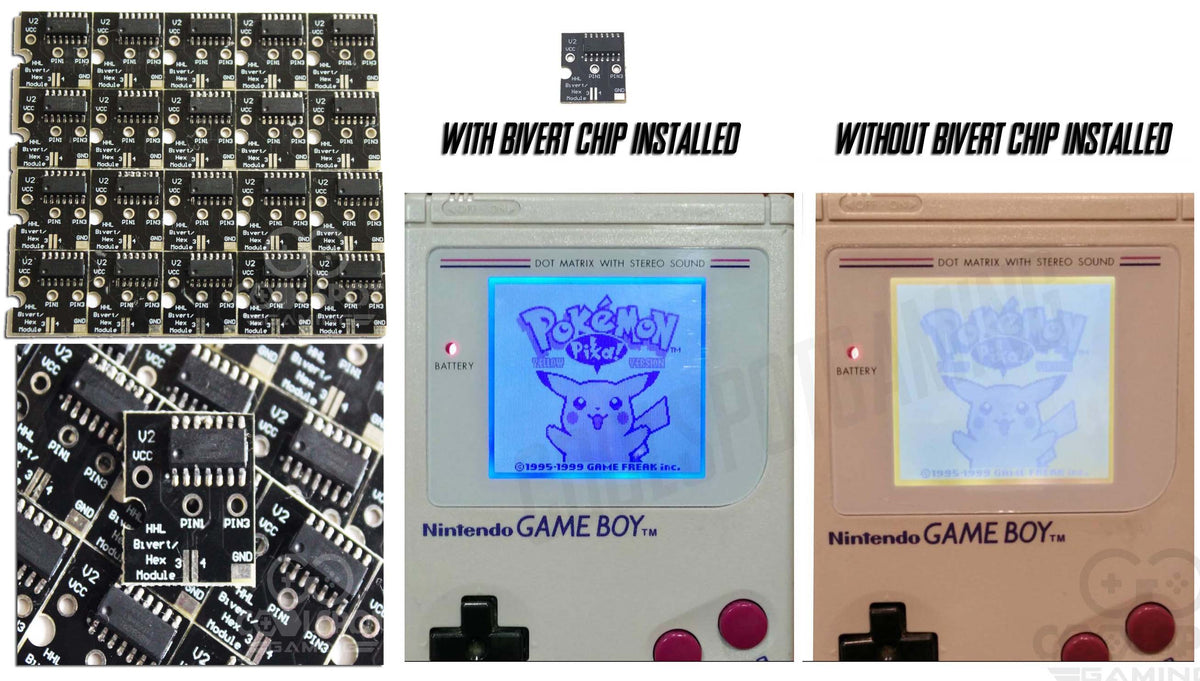Game Boy DMG & Pocket LED Backlight Kit - White – Cool Spot Gaming