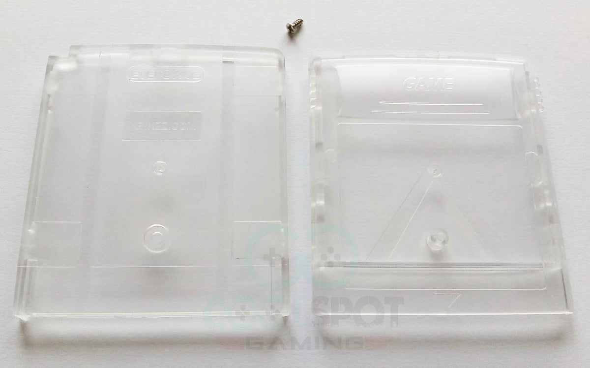 Game Boy Colour Replacement Empty Cartridge Shell - Clear Transparent ...