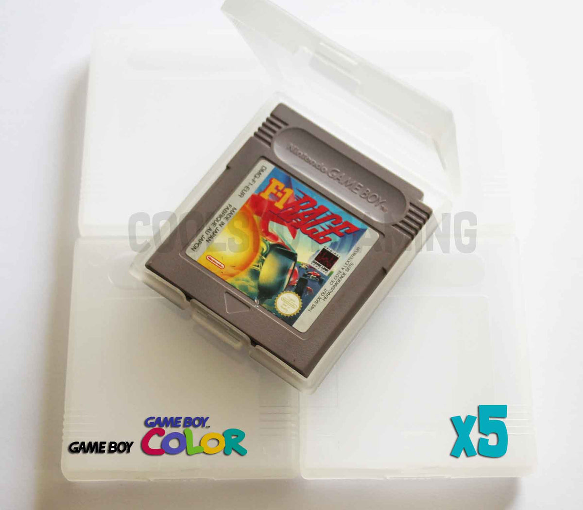 5 x Replacement Game Boy (DMG & Colour) Cartridge Cases – Cool Spot Gaming