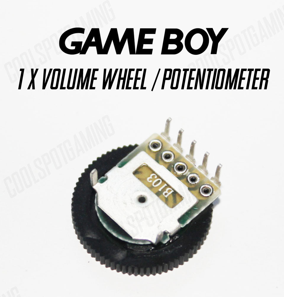 Replacement Volume Wheel/Potentiometer for Game Boy DMG – Cool Spot Gaming