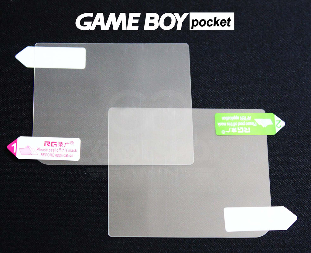 2 x Game Boy Pocket Screen Protectors – Cool Spot Gaming