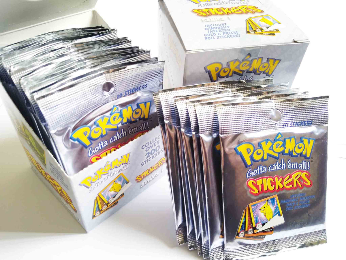 Pokemon Stickers (1999) - Series 1 - Sealed Packet – Cool Spot Gaming
