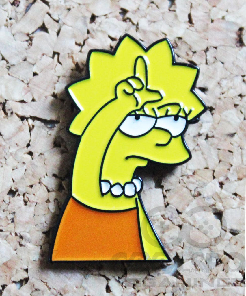 Lisa Simpson 'Loser' - Pin Badge – Cool Spot Gaming