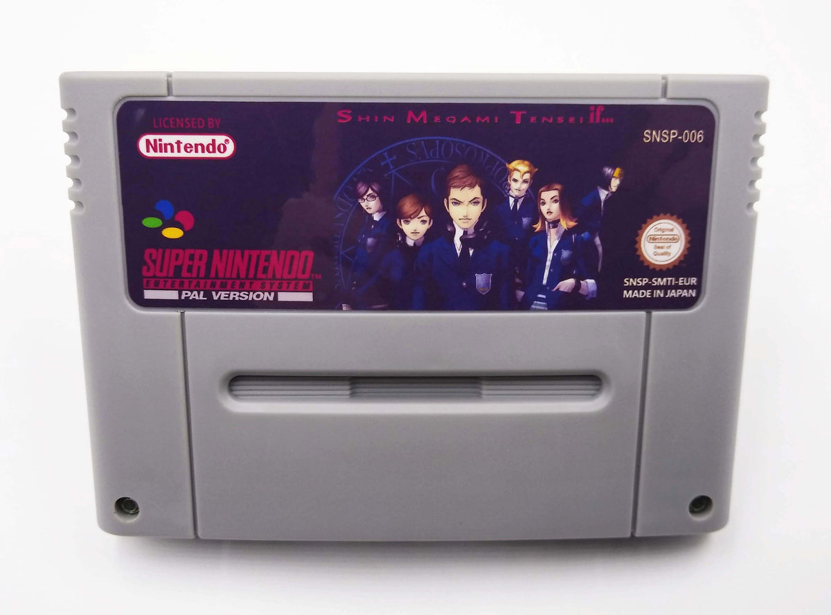 Shin Megami Tensei: If... - English Translation - SNES PAL/EUR – Cool ...