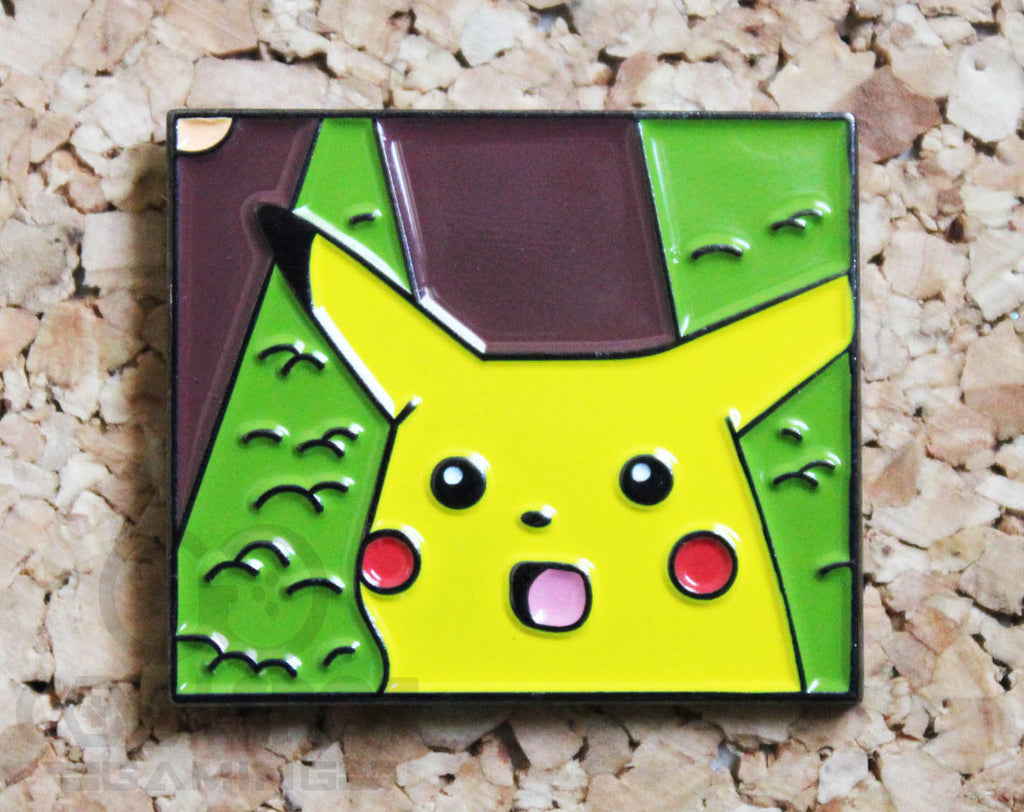 Shocked Pikachu Surprised Pikachu Keychain And Magnet By Plomdawg