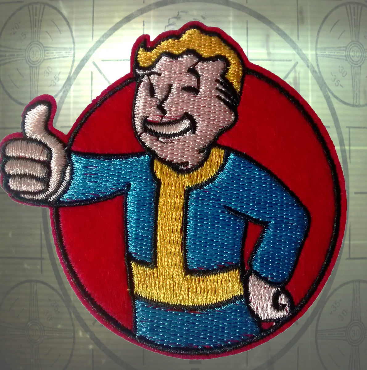Fallout Vault Boy Embroidery Patch – Cool Spot Gaming