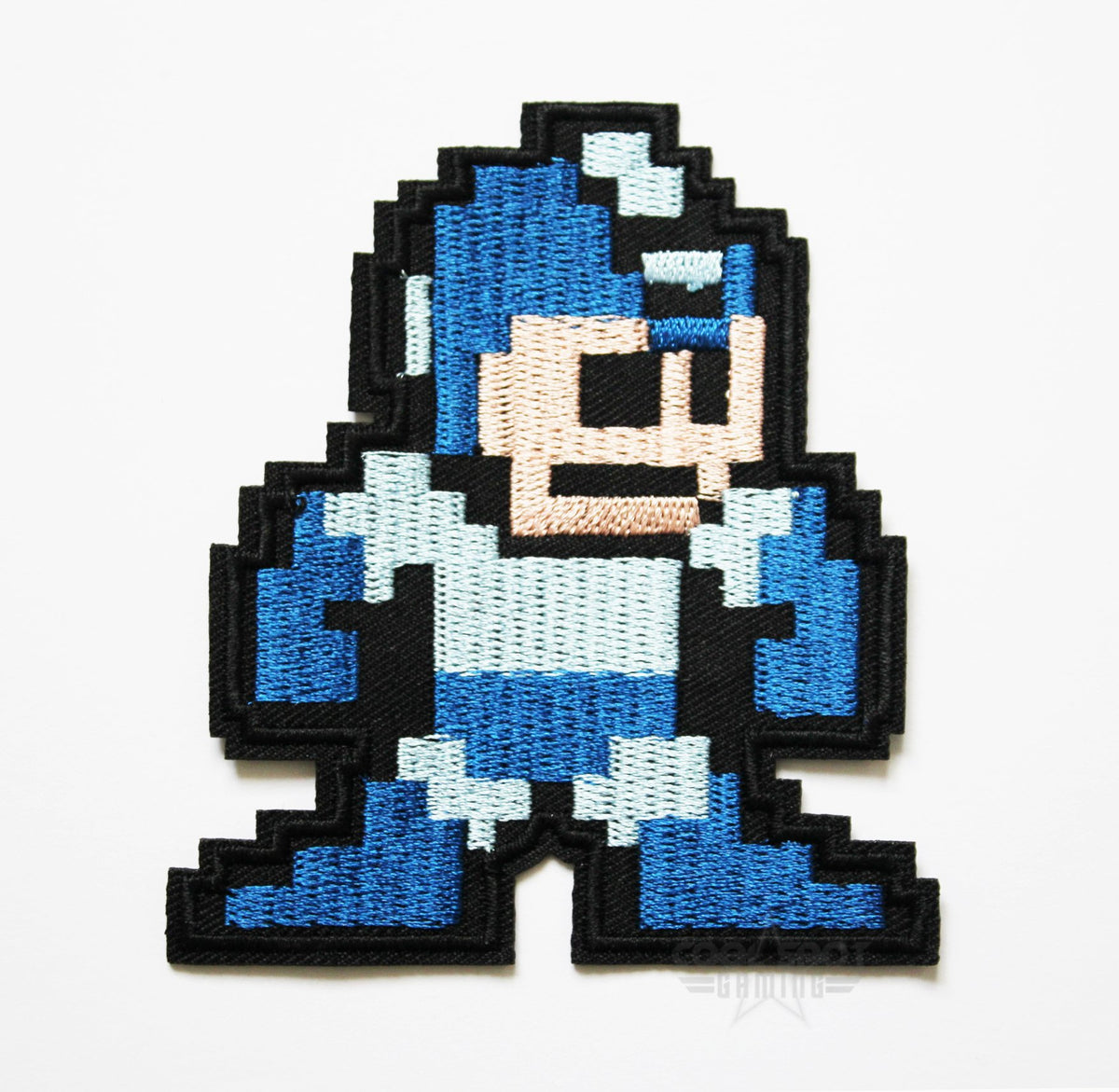 Mega Man Embroidery Patch (9cm x 8cm) – Cool Spot Gaming