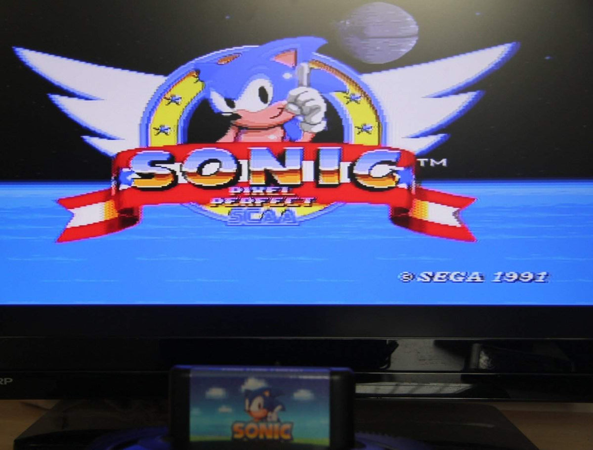 Sonic Pixel Perfect - Mega Drive/Genesis Game – Cool Spot Gaming